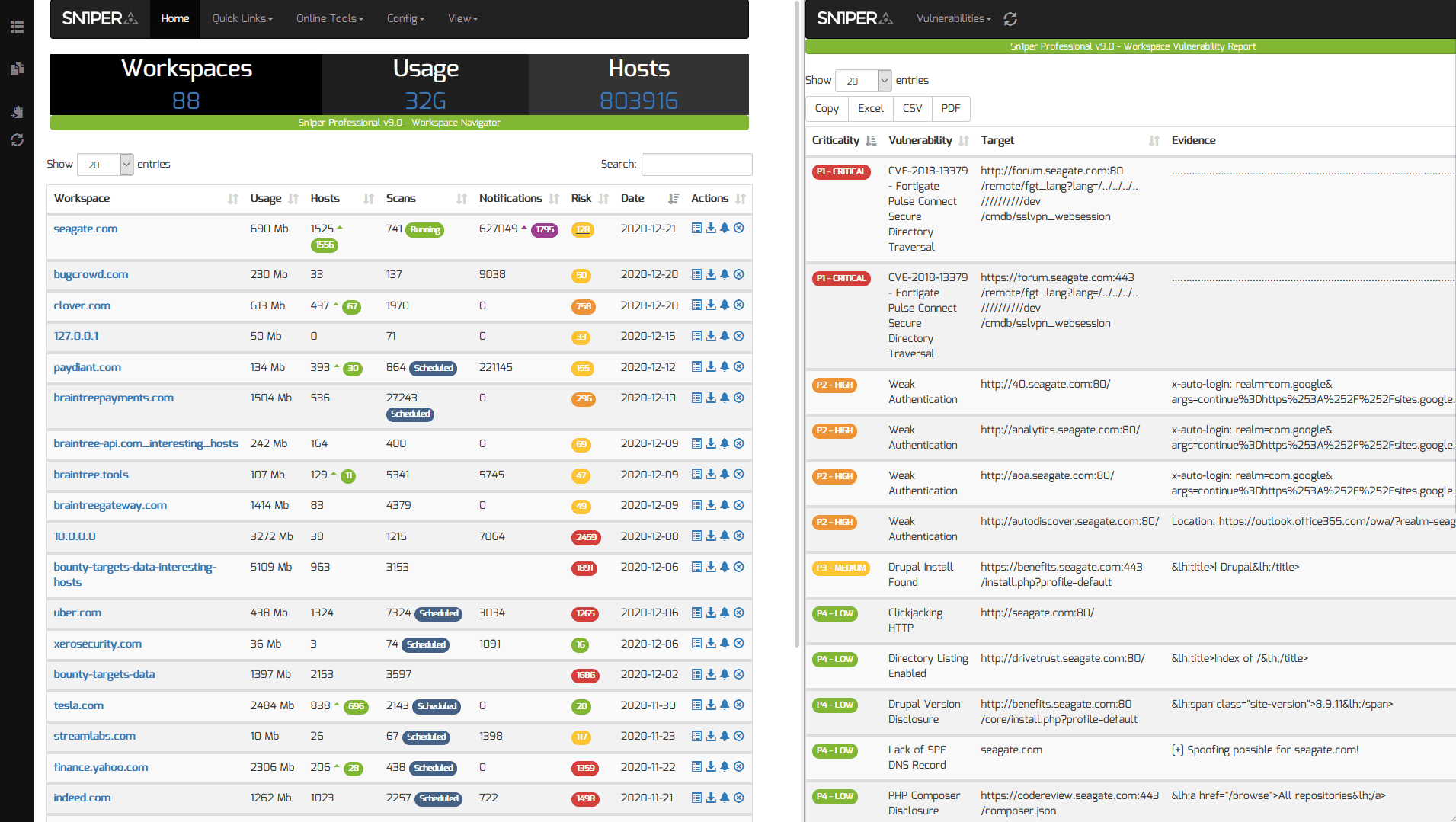 Sn1per Professional v9.0 - What's New? - Attack Surface Management Solutions | Sn1perSecurity LLC