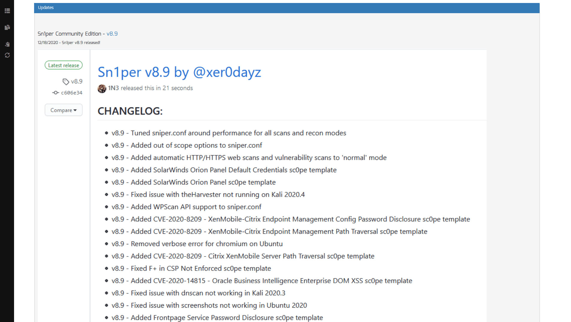 Sn1per Professional v9.0 - What's New? - Attack Surface Management Solutions | Sn1perSecurity LLC