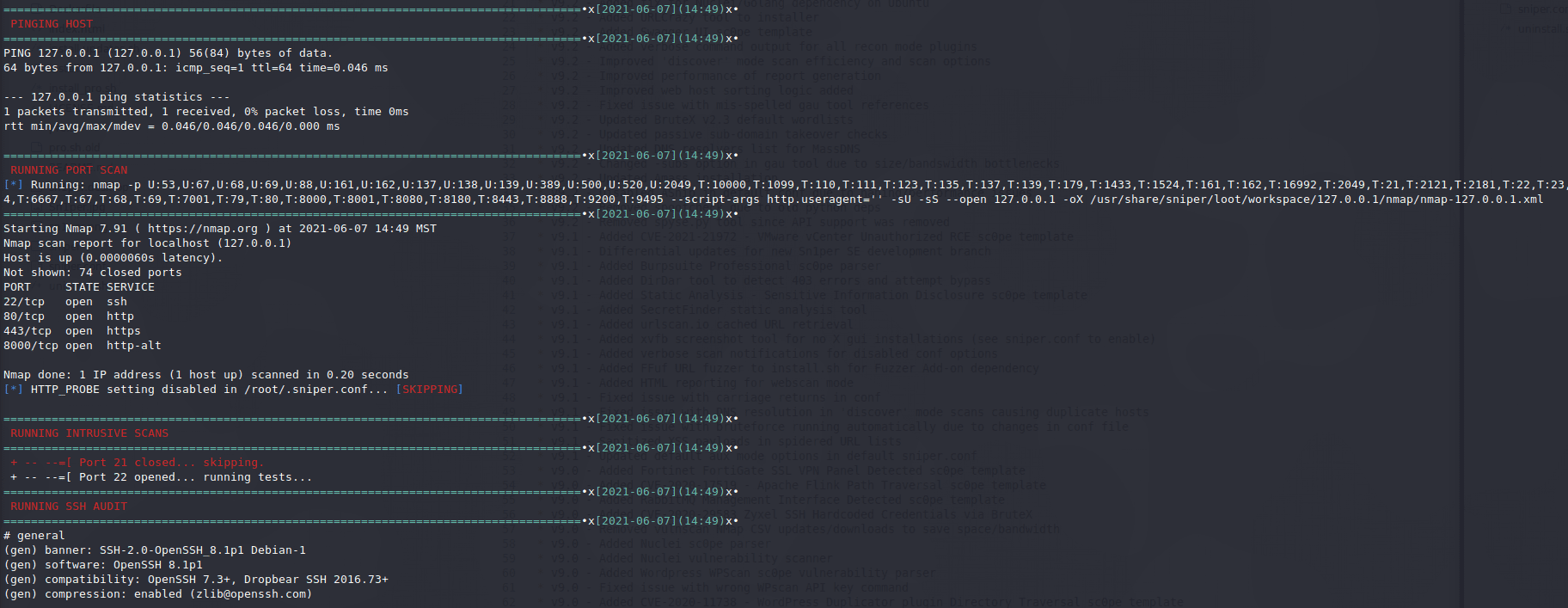 Sn1per Professional v9.2 SE Update Released! - Attack Surface ...