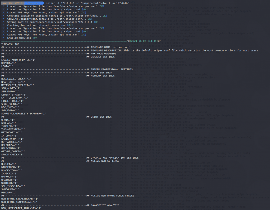 Sn1per Professional v9.2 SE Update Released! - Attack Surface Management Solutions ...
