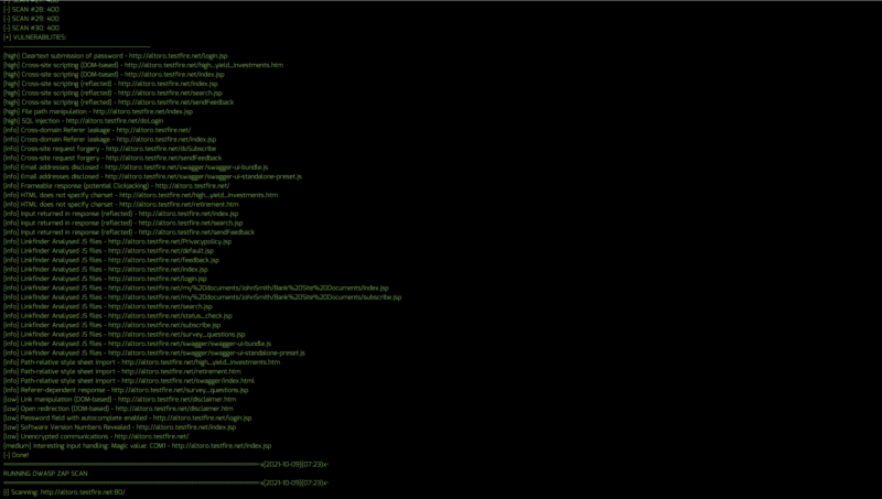 Automate Dynamic Application Security Testing Dast Using Sn1per 5386
