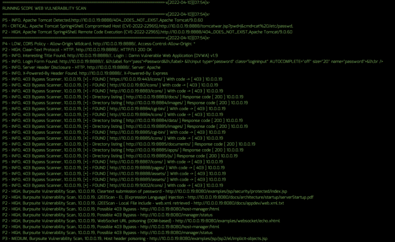 Spring4Shell (CVE-2022-22965) Detection with Sn1per Professional - Attack Surface Management ...